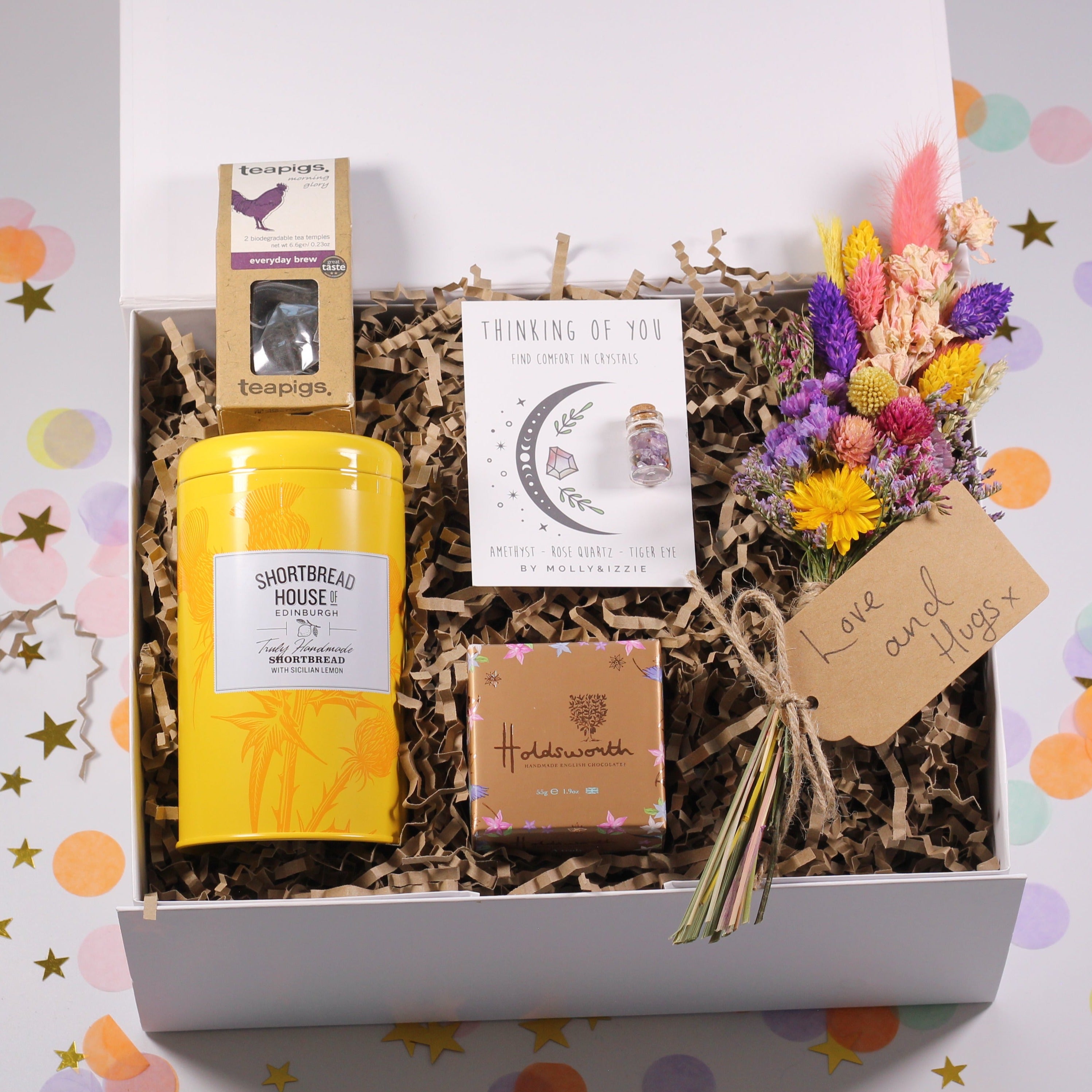 In Our Thoughts Box Of Hugs | Bereavement Gift Box | Thoughtful Gifts ...