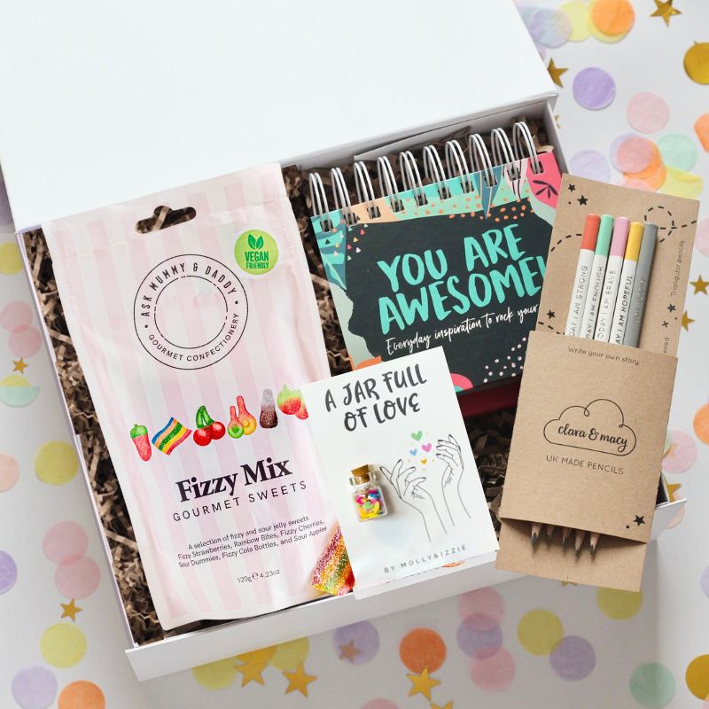 You Are Awesome Box of Hugs | Exam Gift Boxes | Good Luck Gifts – Box ...