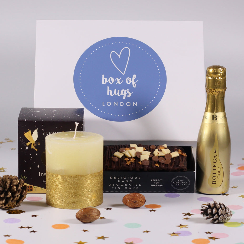 Sparkle & Gold Box of Hugs | Birthday Gift Boxes | Gift Box – Box Of ...